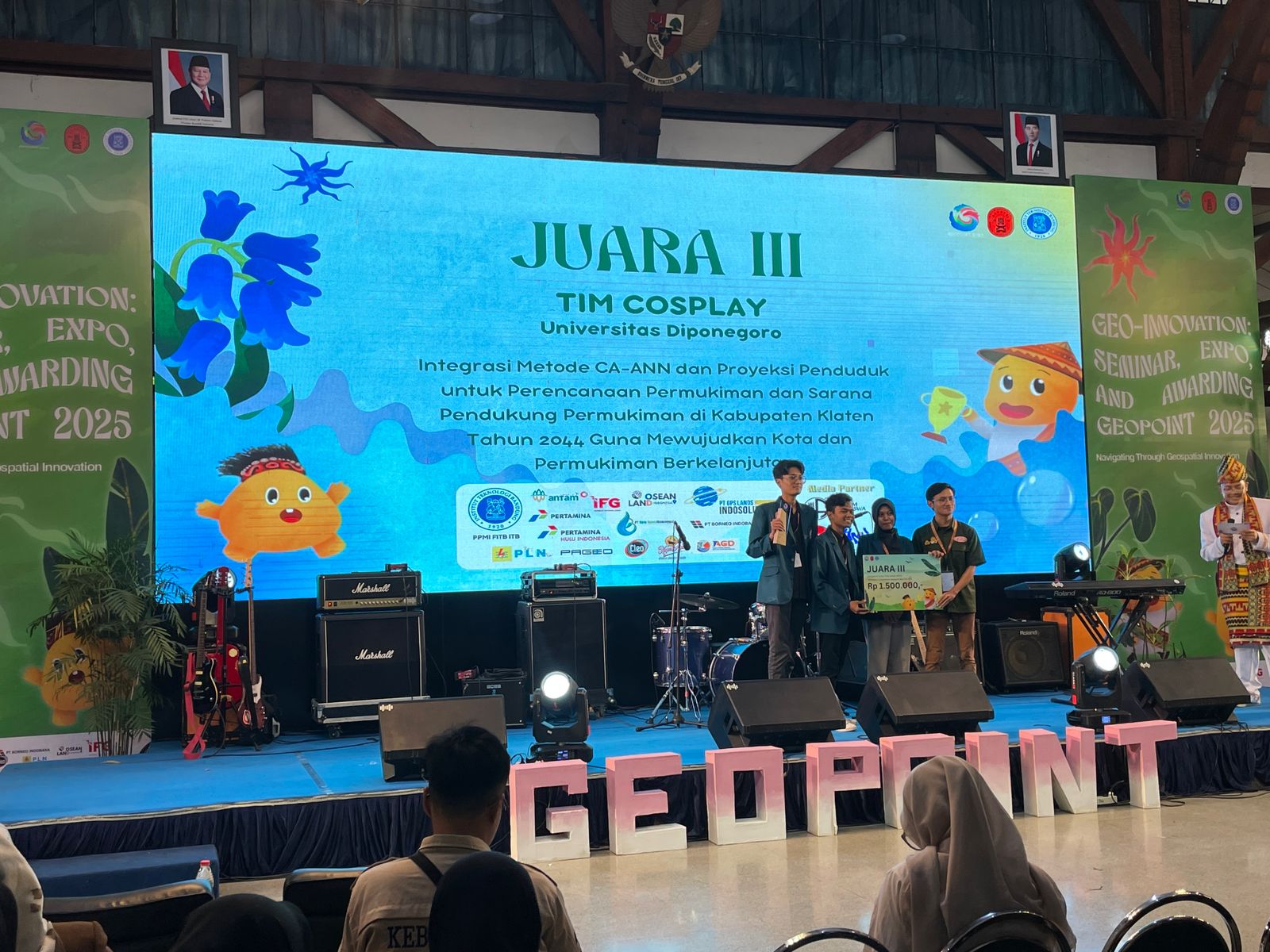 PTRP UNDIP COSPLAY Team Wins 3rd Place in Geopoint 2024 Event Organized ...